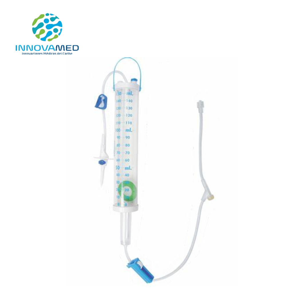 Microgotero con Bureta de 100ml, 60 Gotas (Regulador de Flujo, Sin ...