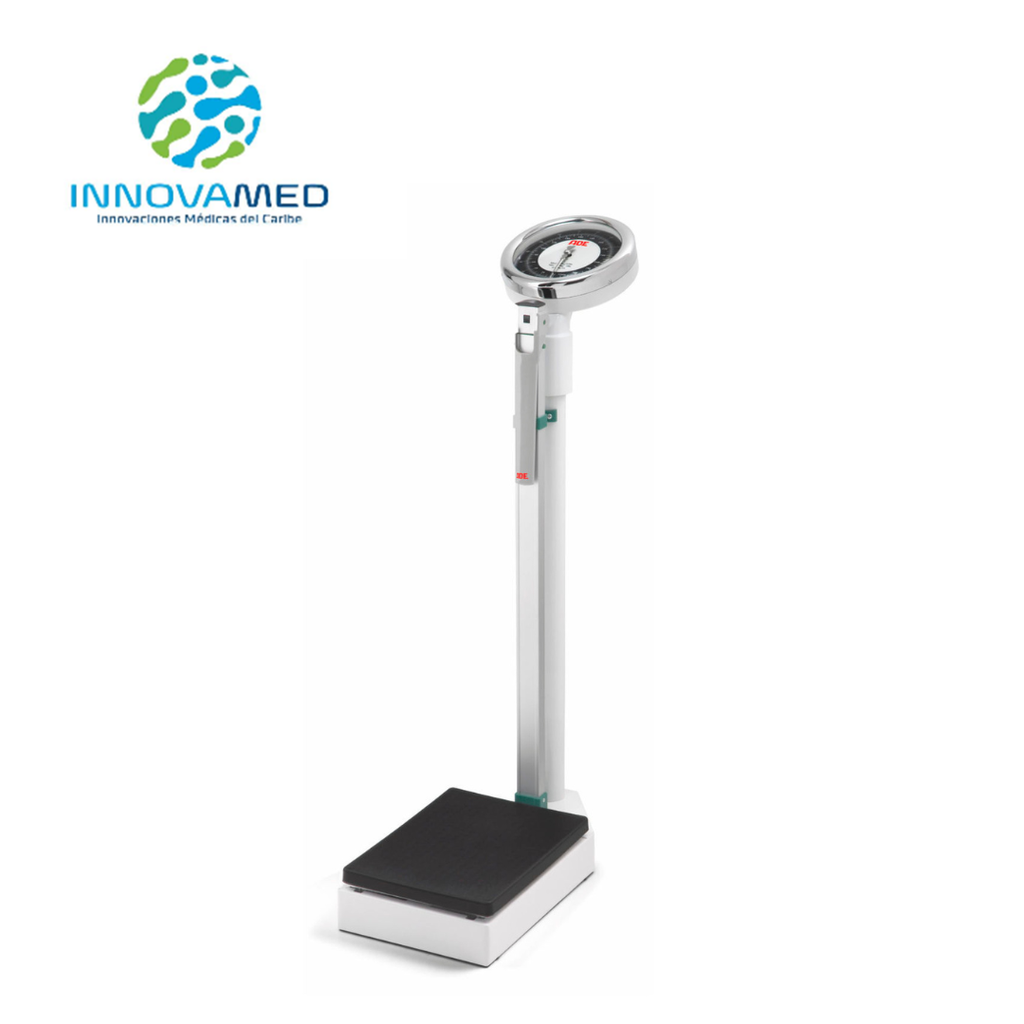 Balanza con Dial Redondo Automático con Tallímetro de Altura | InnovaMed